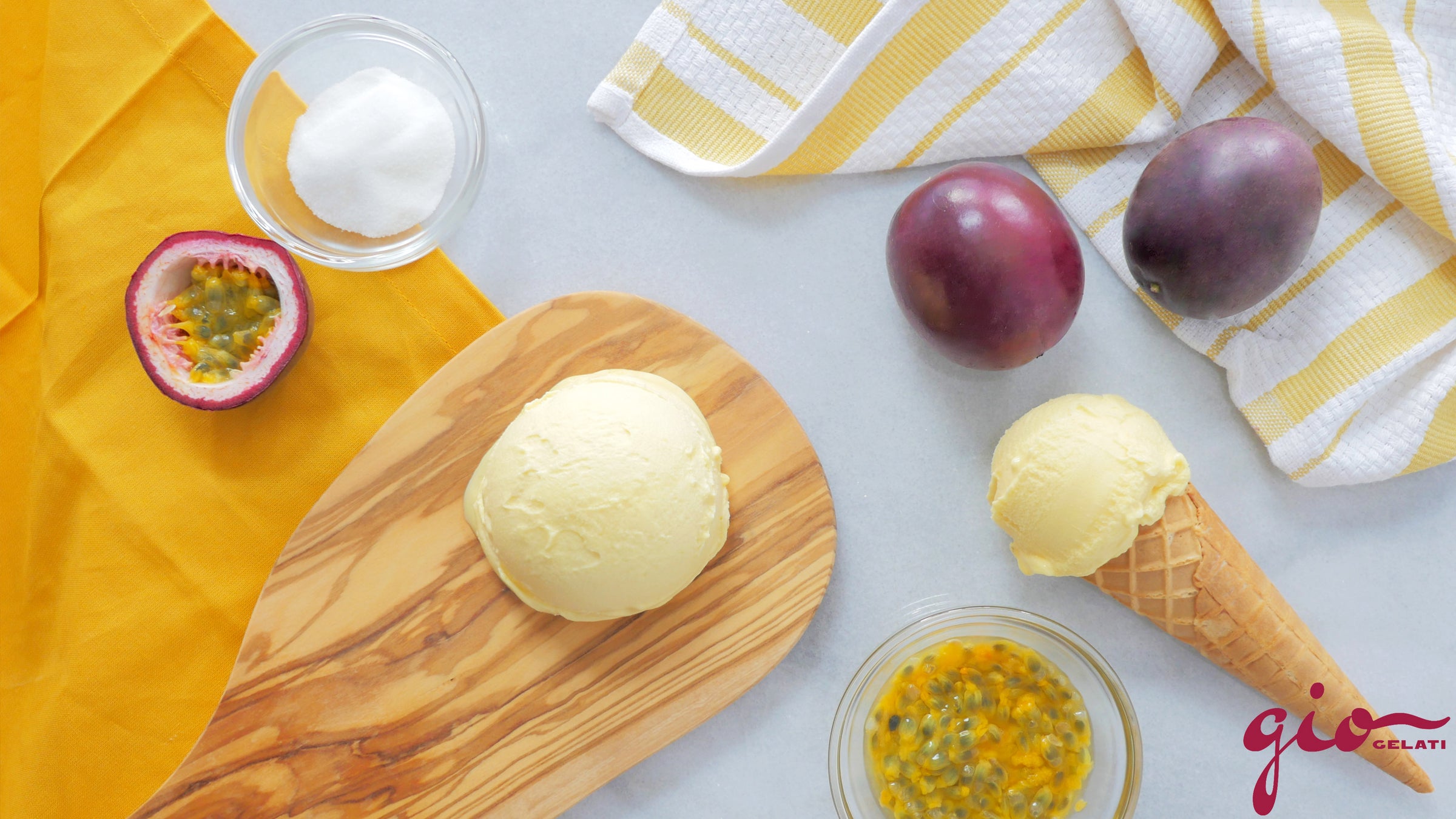 Passionfruit Gelato